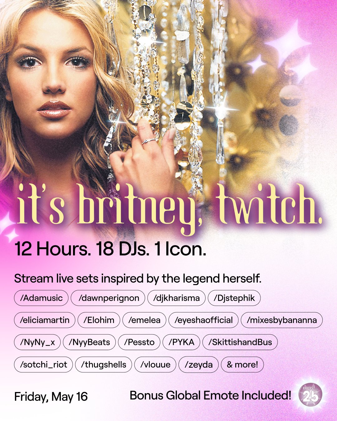 IT’S BRITNEY, BITCH! “OOPS!” 25TH CELEBRATION IS HERE – XO Diva D