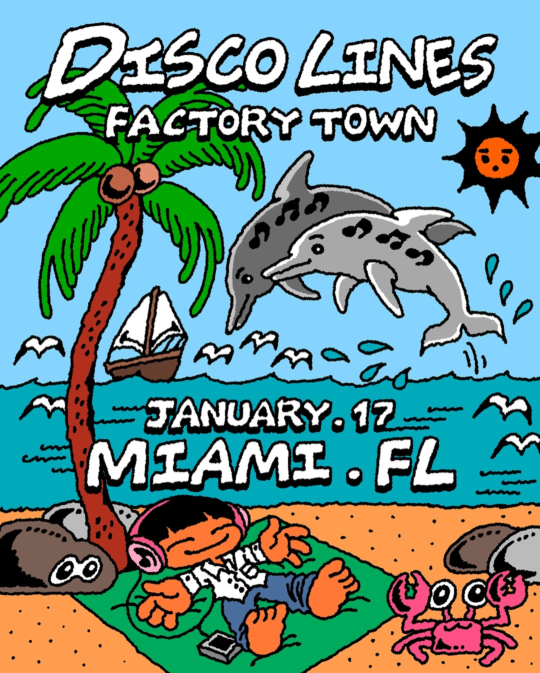 DISCO LINES ANNOUNCES MASSIVE MIAMI SHOW AT FACTORY TOWN – XO Diva D