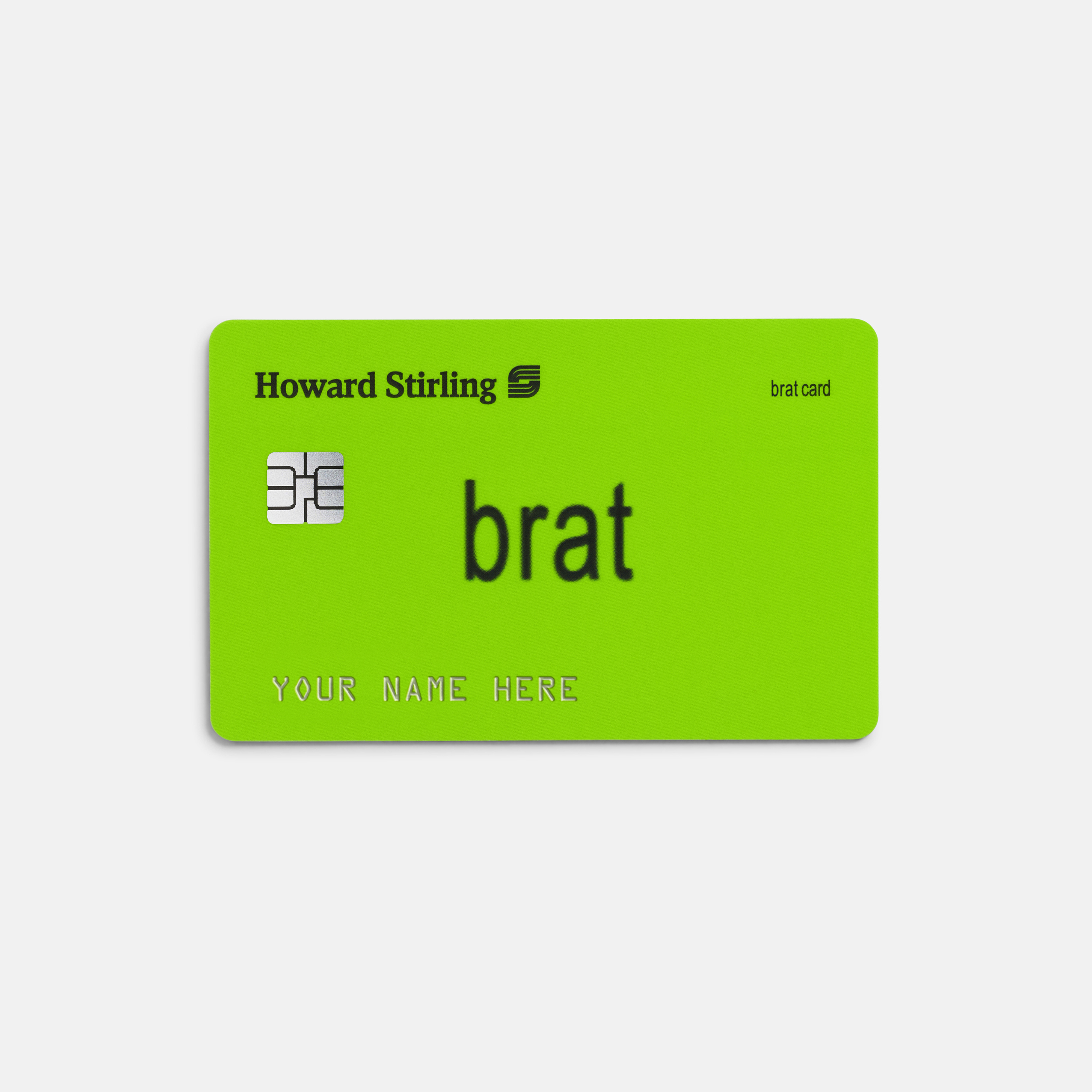 THE BRAT CARD IS FINALLY UP FOR GRABS – XO Diva D